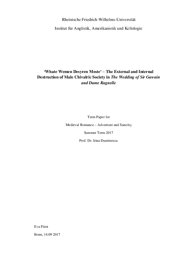 (PDF) 'Whate Wemen Desyren Moste' -The External and Internal ...