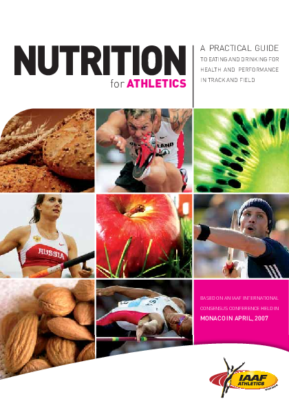 (PDF) NUTRITION for ATHLETICS A PRACTICAL GUIDE TO EATING AND DRINKING ...