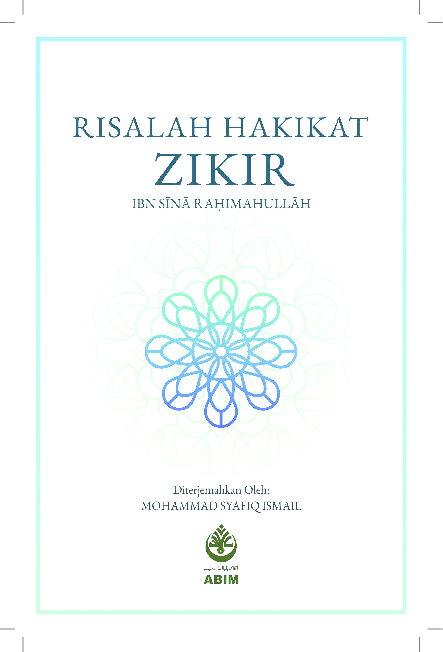 (PDF) E Book Risalah Hakikat Zikir Ibn Sina