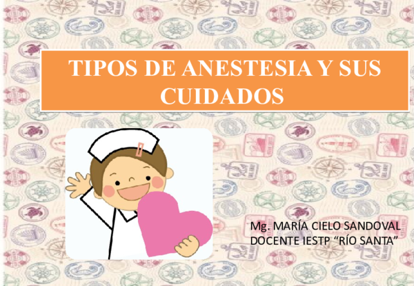 (PPT) TIPOS DE ANESTESIA Y SUS CUIDADOS | Maria Isabel Cielo Sandoval ... (PPT) TIPOS DE ANESTESIA Y SUS CUIDADOS | Maria Isabel Cielo Sandoval ...