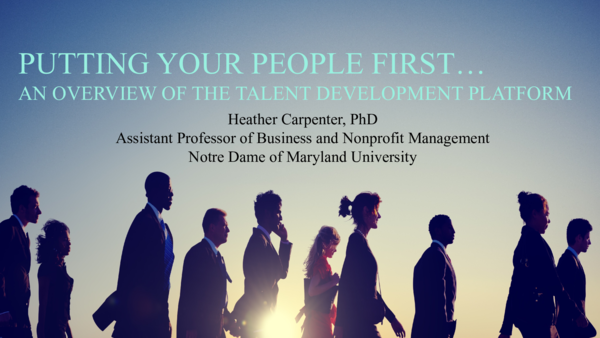 (PPT) Putting your people first… An overview of the Talent Development ...