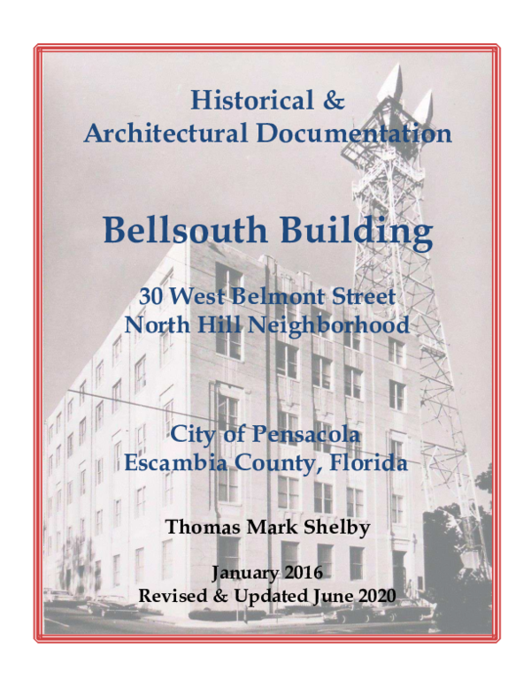 (PDF) Historical & Architectural Documentation of the Bellsouth ...