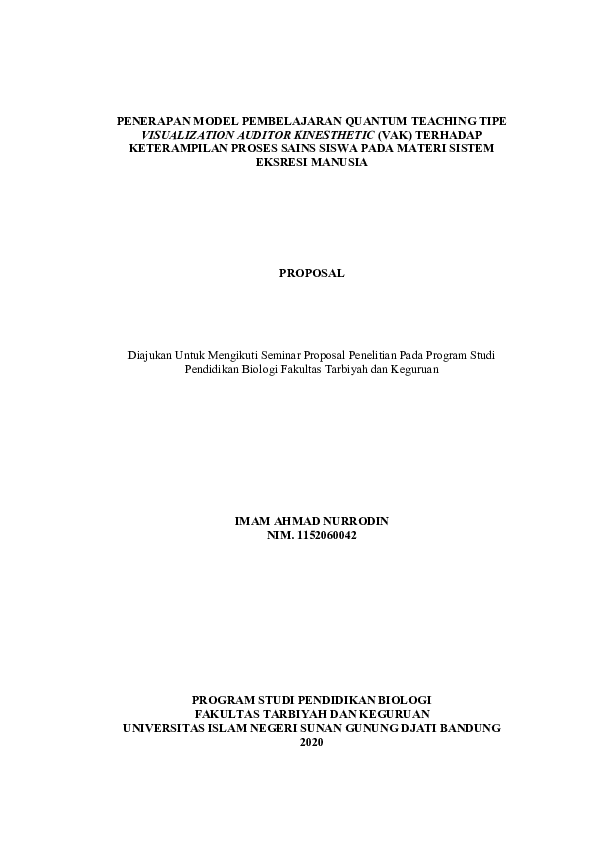 (DOC) Contoh Proposal Penelitian