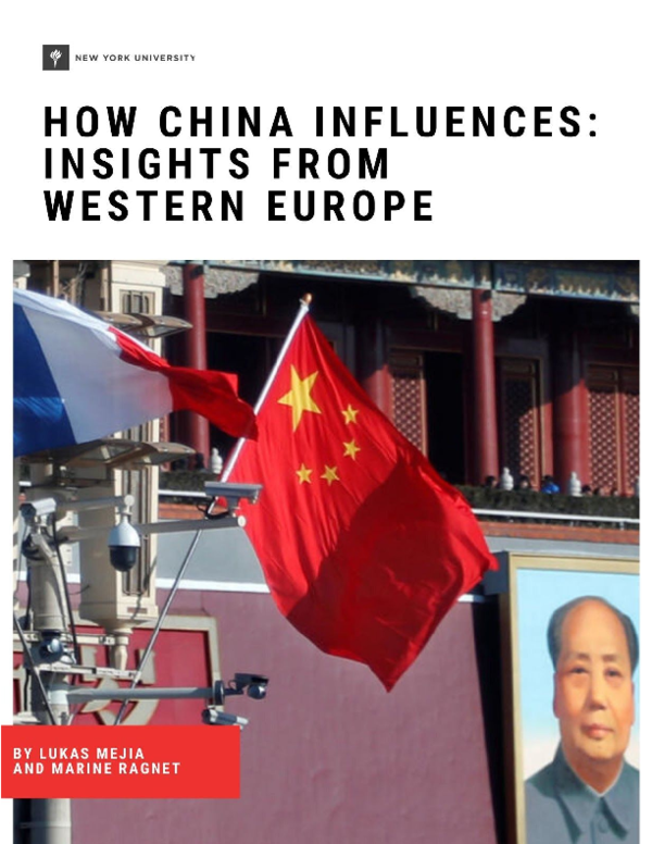 (PDF) How China Influences, Insights from Western Europe