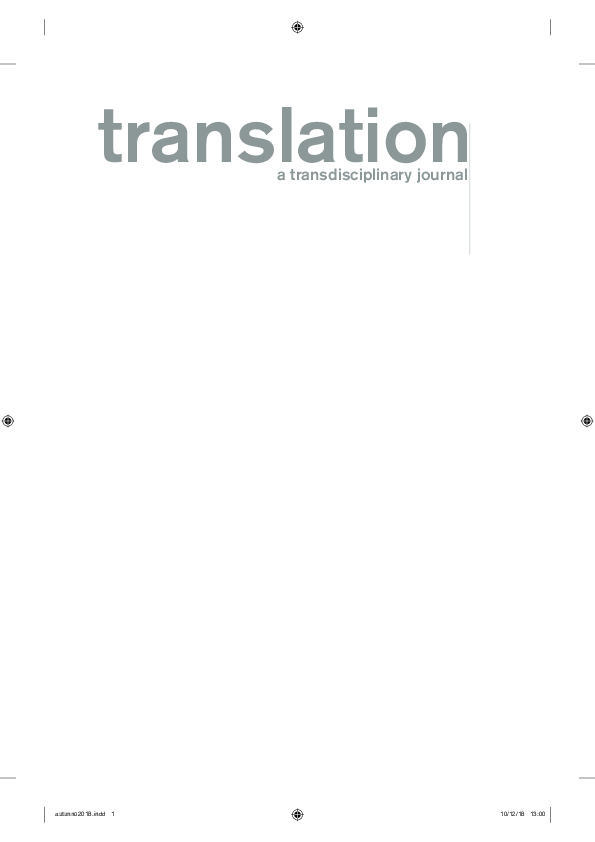 (PDF) Lviv Refashioned: The Canvas of Translation/Mistranslation in a ...