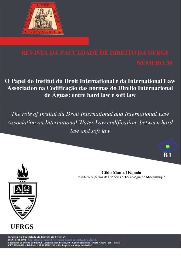 (PDF) O Papel do Institut du Droit internacional