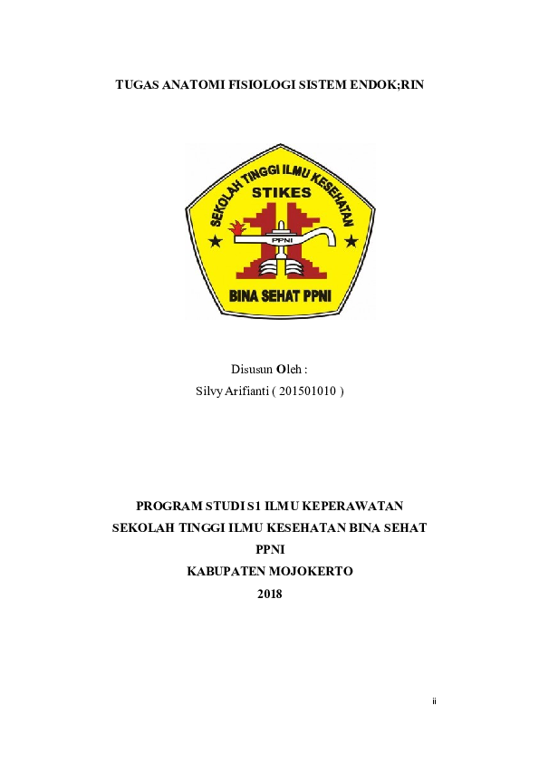 (DOC) TUGAS ANATOMI FISIOLOGI SISTEM ENDOK;RIN