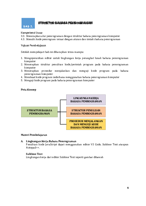 (PDF) STRUKTUR BAHASA PEMROGRAMAN