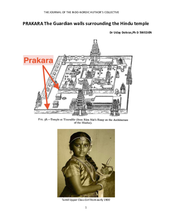 (PDF) PRAKARA The Guardian walls surrounding the Hindu temple