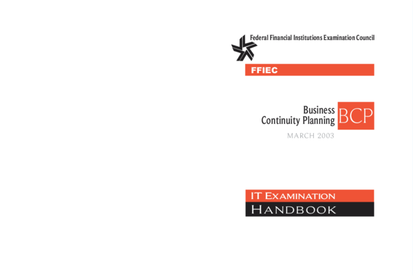 (PDF) Federal Financial Institutions Examination Council IT EXAMINATION ...