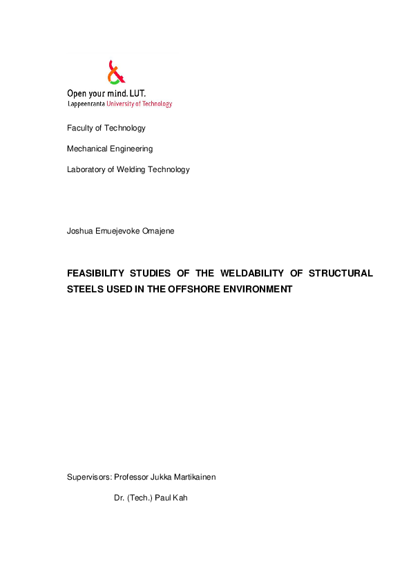 (PDF) Faculty of Technology Mechanical Engineering Laboratory of ...