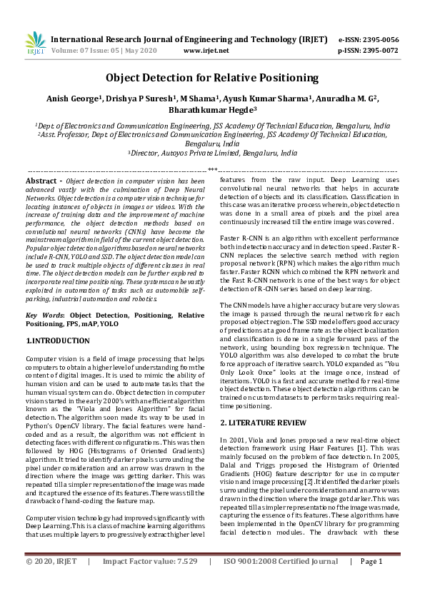 Pdf Irjet Automation Of Eye Health Screening Using Machine Learning