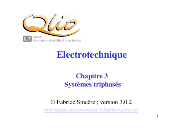 (PDF) Ch3 systeme triphase | Aym EN - Academia.edu