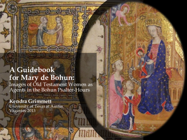 (PDF) A GUIDEBOOK FOR MARY DE BOHUN: Images of Old Testament Women as ...