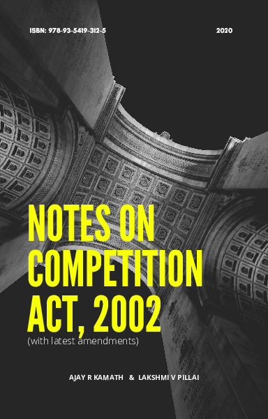 (PDF) Notes on Competition Act