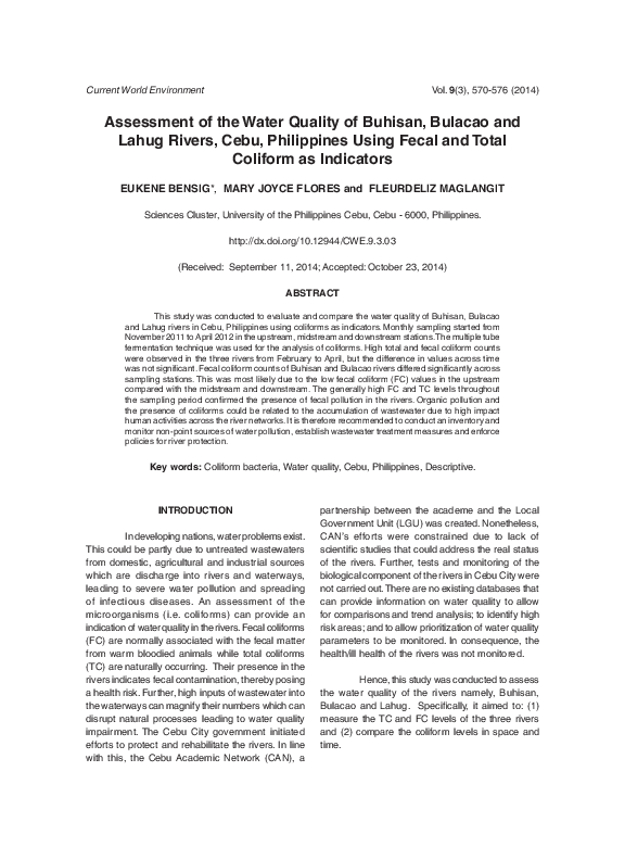 (PDF) Rapid Oxygen Depletion and High Phosphorus Content Indicate ...