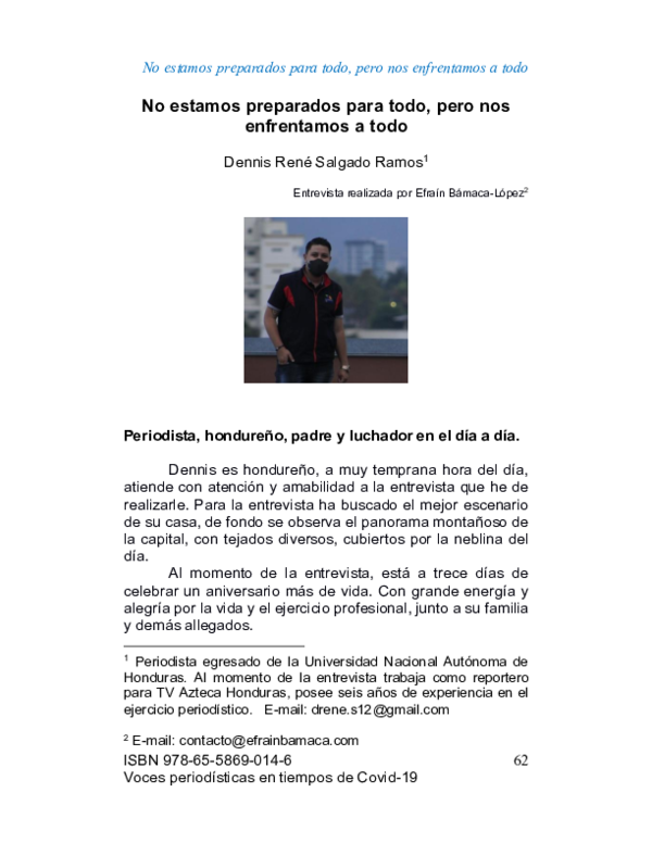 (PDF) No estamos preparados para todo, pero nos enfrentamos a todo