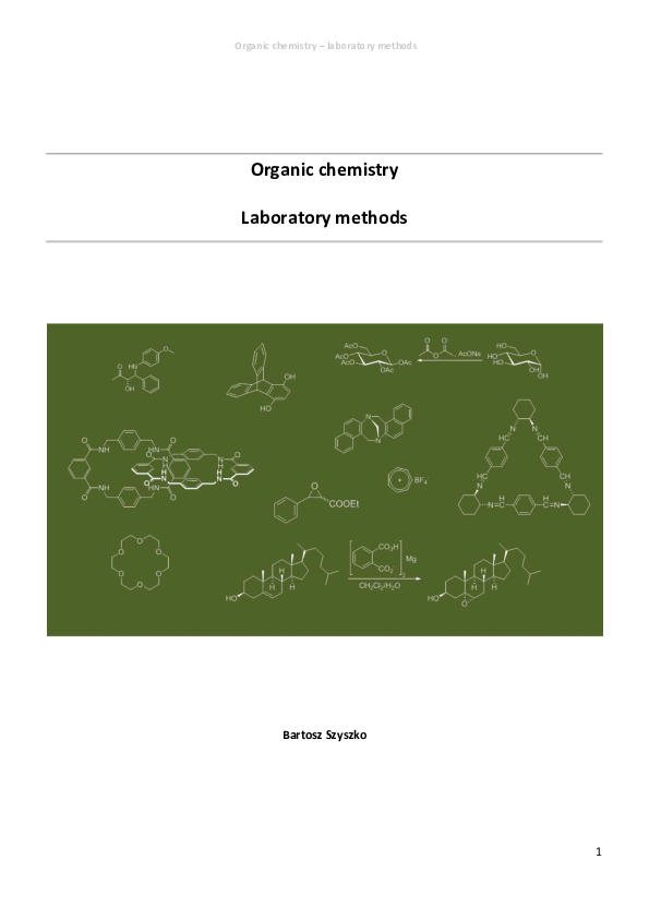 (PDF) Organic chemistry -laboratory methods Organic chemistry ...