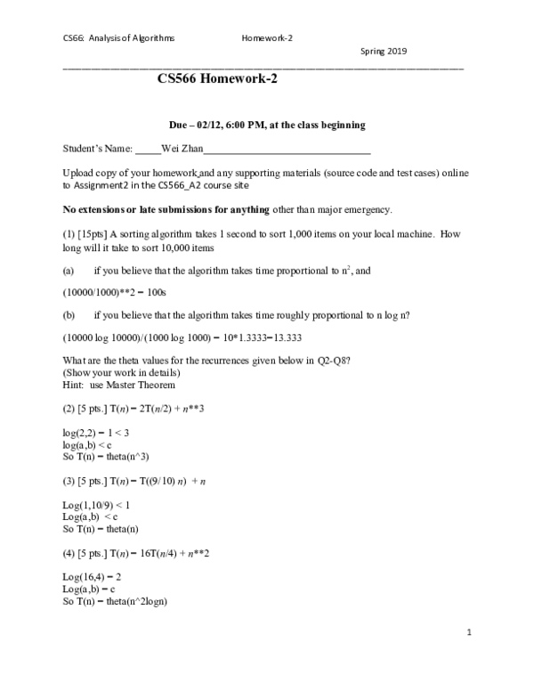(DOC) CS566 Homework-2