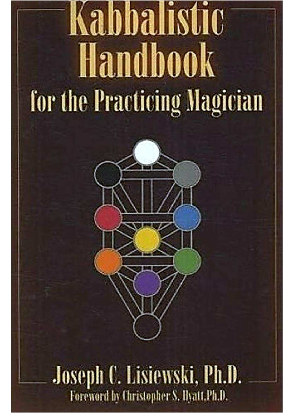 (PDF) UN MANUAL CABALISTICO PARA EL MAGO PRACTICANTE Joseph C Lisiewski ...