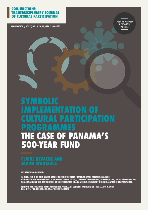 (PDF) Symbolic Implementation of Cultural Participation Programmes