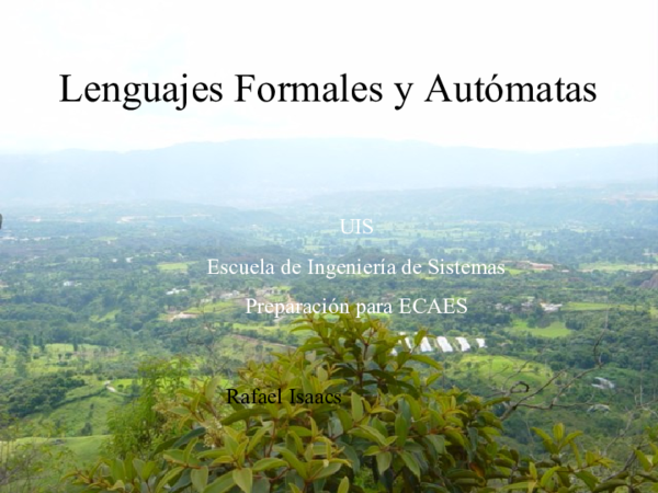 (PPT) Len Formales