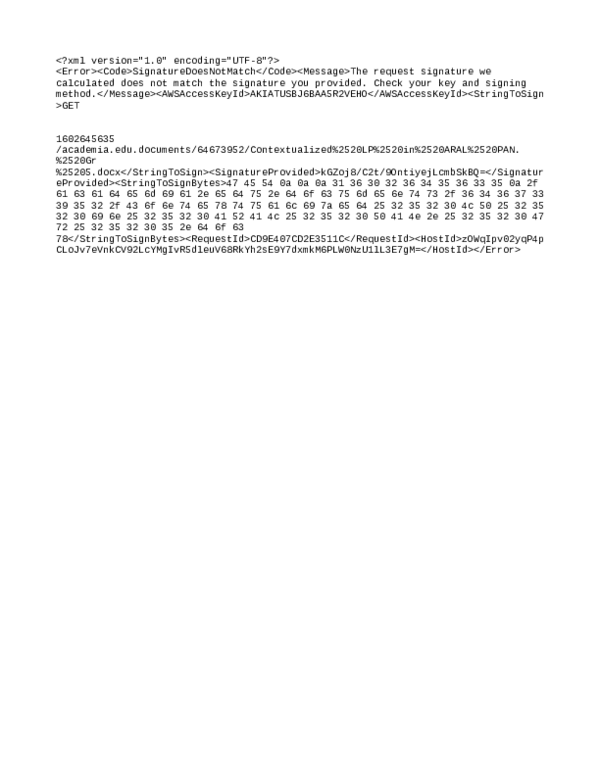 (DOC) Contextualized LP in ARAL PAN Gr 5