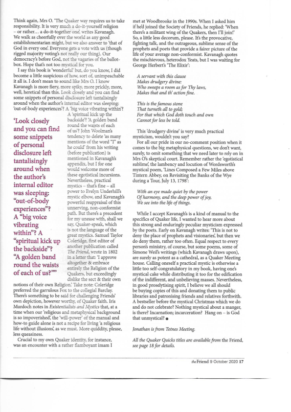 (PDF) Practical Mystics: Quaker faith in action