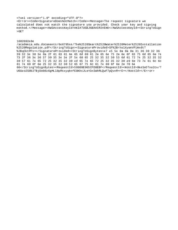 (PDF) The Smart Water Meter Installation Regulation of FEWA | Muhammad ...