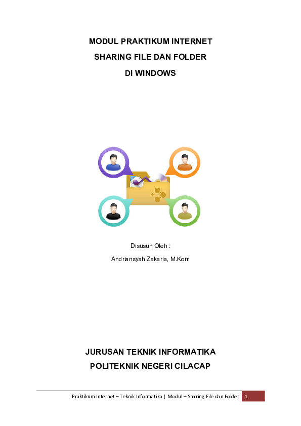 (PDF) MODUL PRAKTIKUM INTERNET - SHARING FILE DAN FOLDER DI WINDOWS
