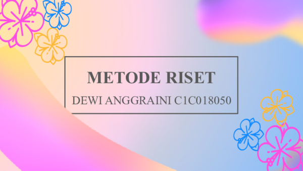 (PPT) Metode riset PPT