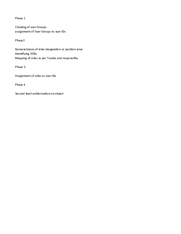 (XLS) Authorization matrix project plan
