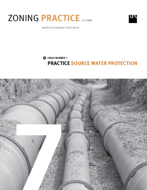 (PDF) Overlay Zoning for Source Water Protection