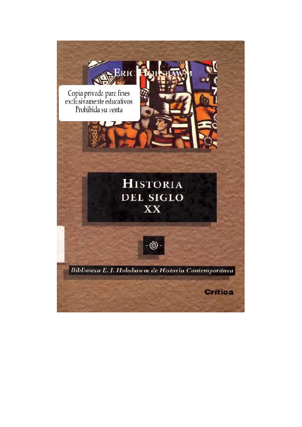 (PDF) ERIC HOBSBAWM HISTORIA DEL SIGLO XX