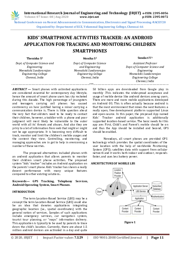 (PDF) KIDS' SMARTPHONE ACTIVITIES TRACKER: AN ANDROID APPLICATION FOR ...