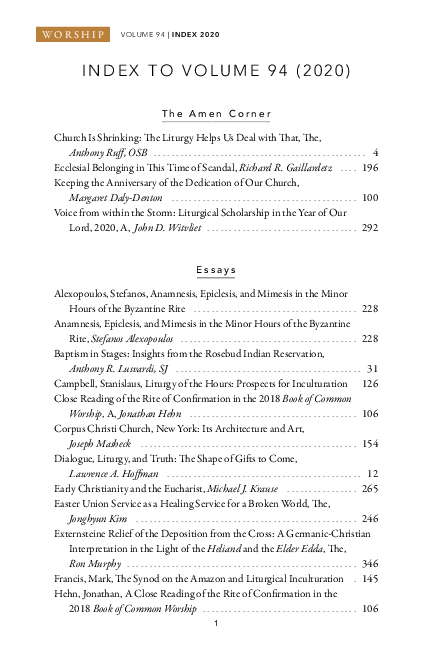 (PDF) Singing Responsorial Psalms: Raising the bar