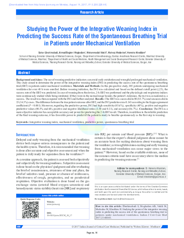 (PDF) Comparison of 3 different methods used to measure the rapid shallow breathing index ...