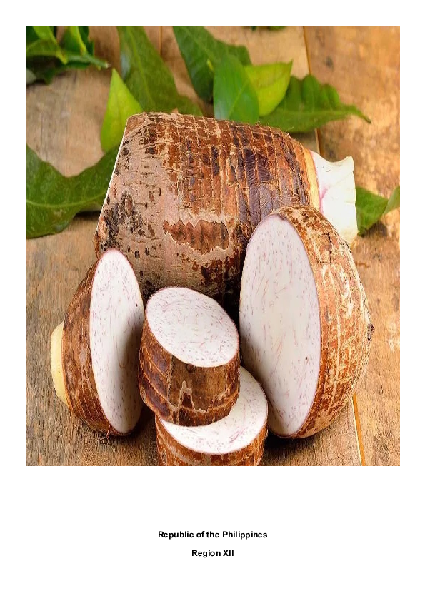 (DOC) UTILIZATION OF TARO(colocasia esculenta) STARCH AS THE MAIN ...
