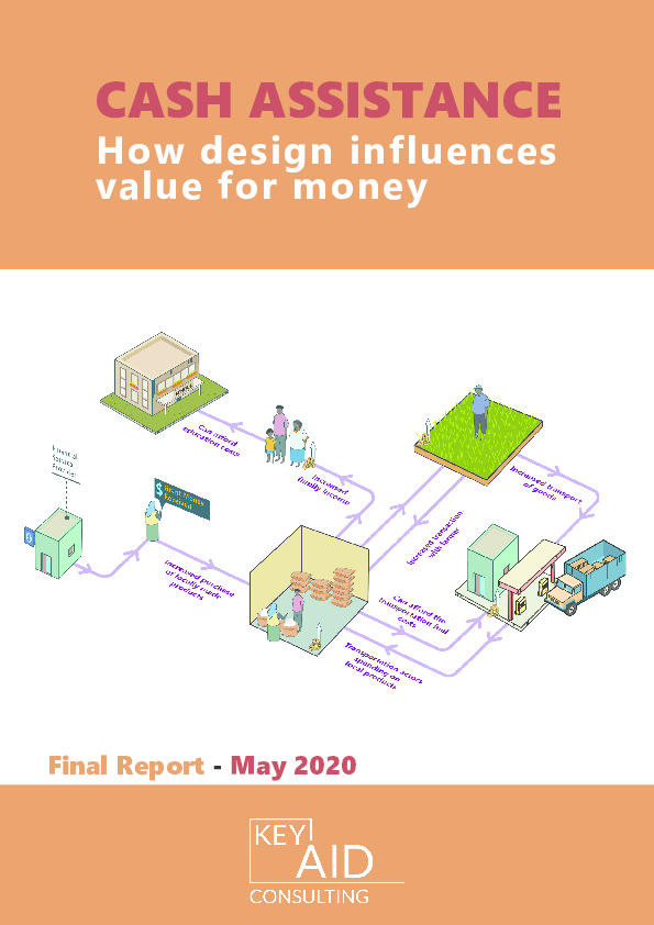 (PDF) CASH ASSISTANCE: How design influences value for money. Final Report.