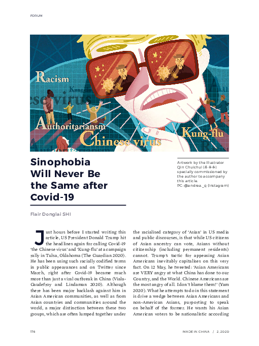 (PDF) • 'Sinophobia Will Never be the Same after COVID-19’, Made in ...