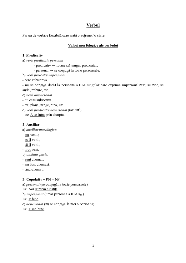 (PDF) Verbul