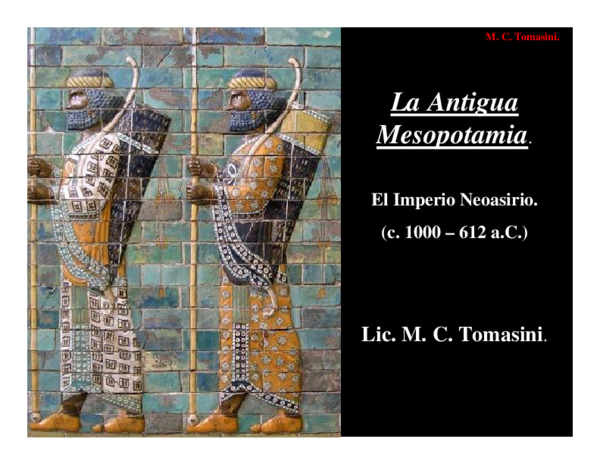 (PDF) La Antigua Mesopotamia- El arte del Imperio Asirio.