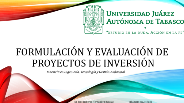 (PPT) Formulacion y Evaluacion de proyectos Fundamentos