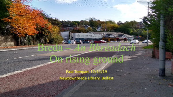 (PPT) On rising ground: the origin and meaning of the place-names Breda ...