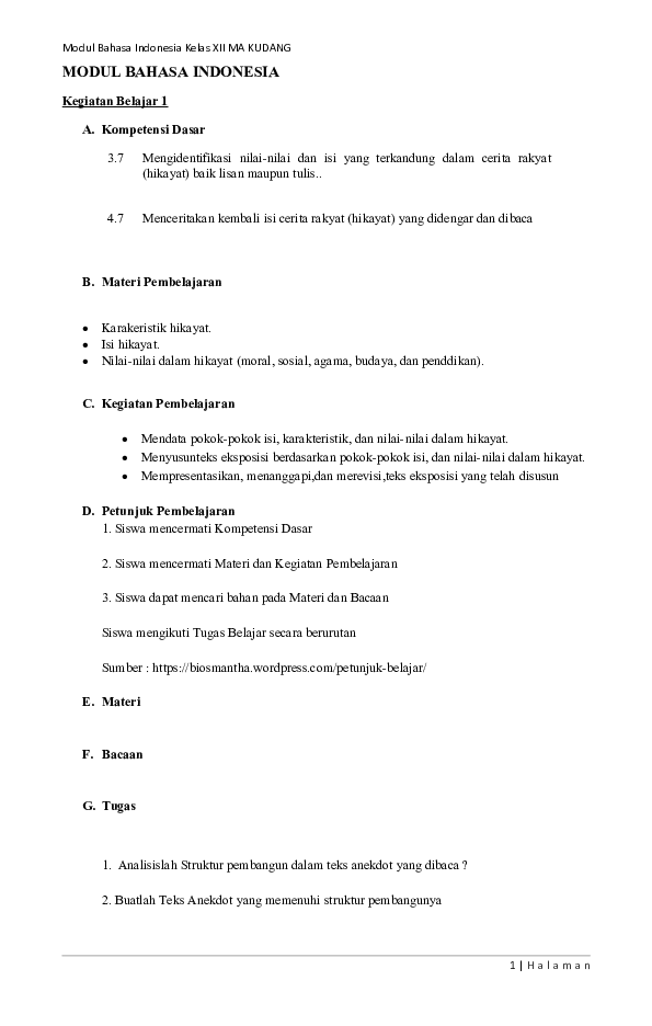 (DOC) DRAFT MODUL