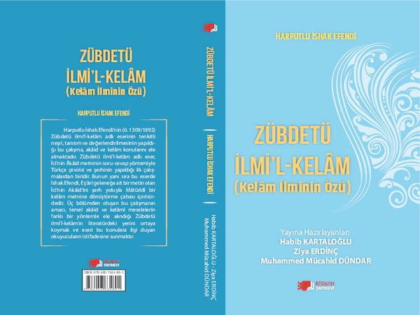 (PDF) Harputlu İshak Efendi'nin Zübdetü İlmi'l-Kelâm Adlı Eseri