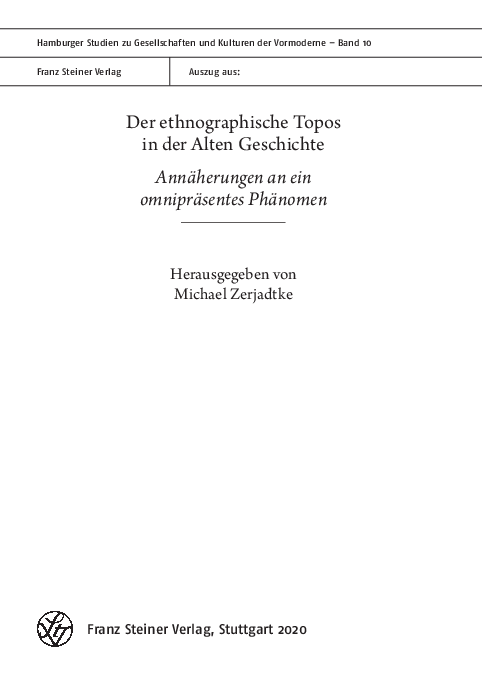 (PDF) Bemerkungen zur Topik als unvermeidbarem Element antiker ...