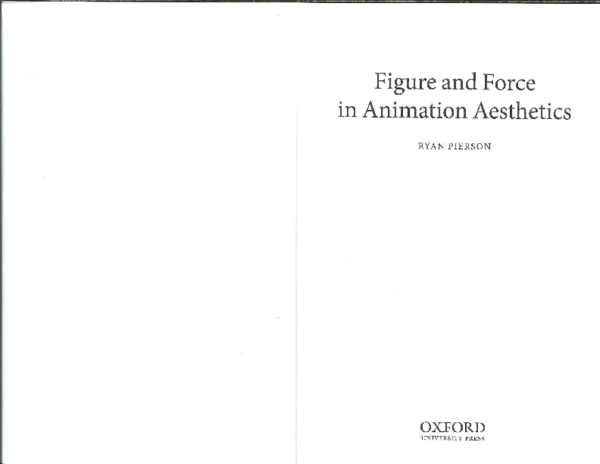 (PDF) Figure and Force in Animation Aesthetics