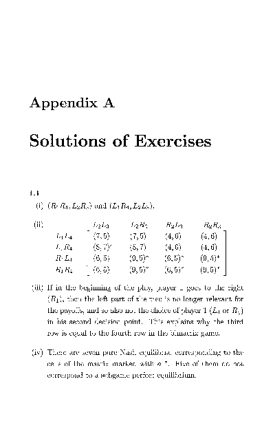 (PDF) Appendix A Solutions of Exercises