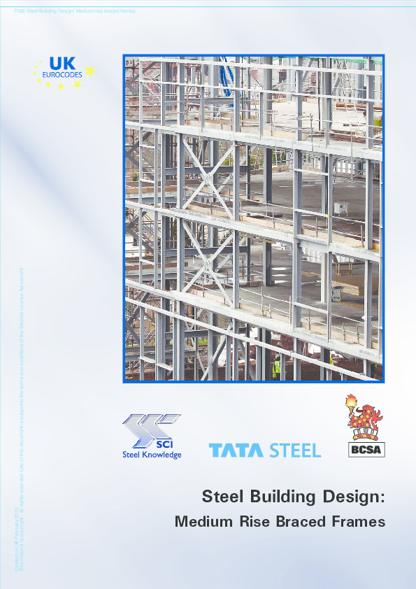 (PDF) Steel Building Design: Medium Rise Braced Frames P365 Steel ...